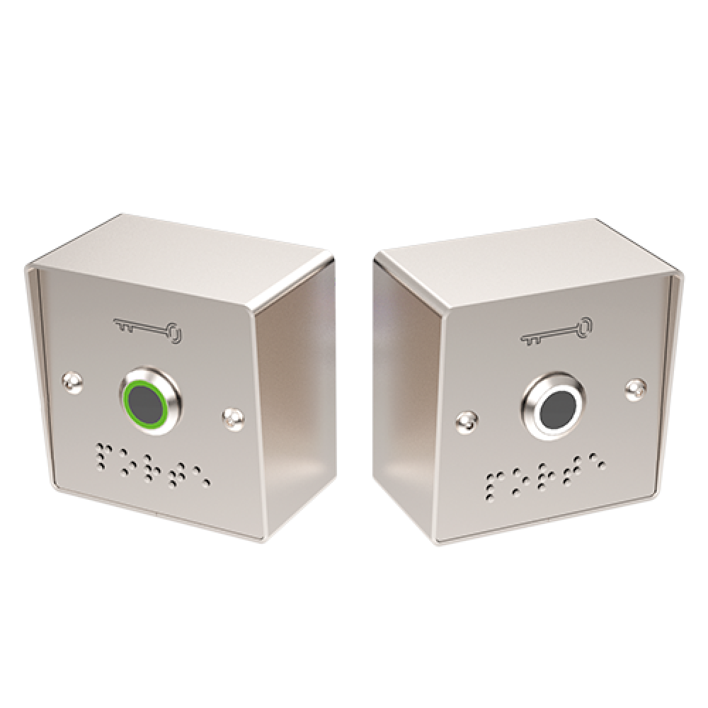 INFRARED SENSOR WITH LARGE PLATE AND SURFACE MOUNTING BOX