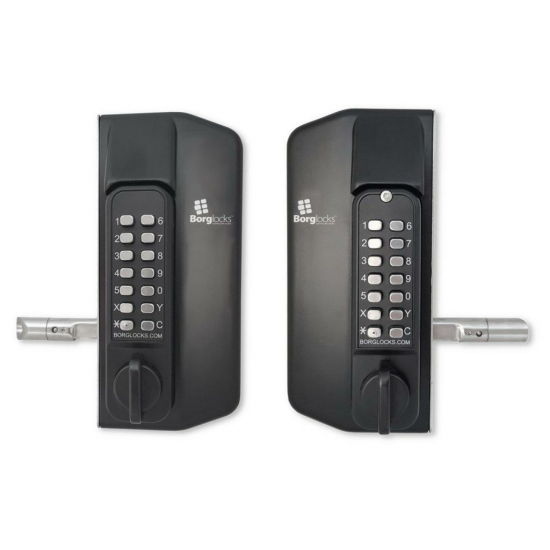 KNOP DRAAI TOETSENBORD, RUG NAAR RUG TOETSENBORD X2 MET 65-80MM VERGRE